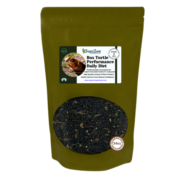 TropicZone Box Turtle Performance Daily Diet Stage-3 for Adults ...