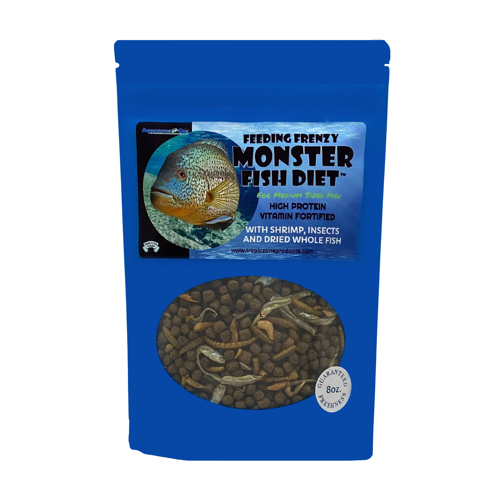 Aquaculture-One Feeding Frenzy Monster Fish Diet - TropicZone Specialty ...