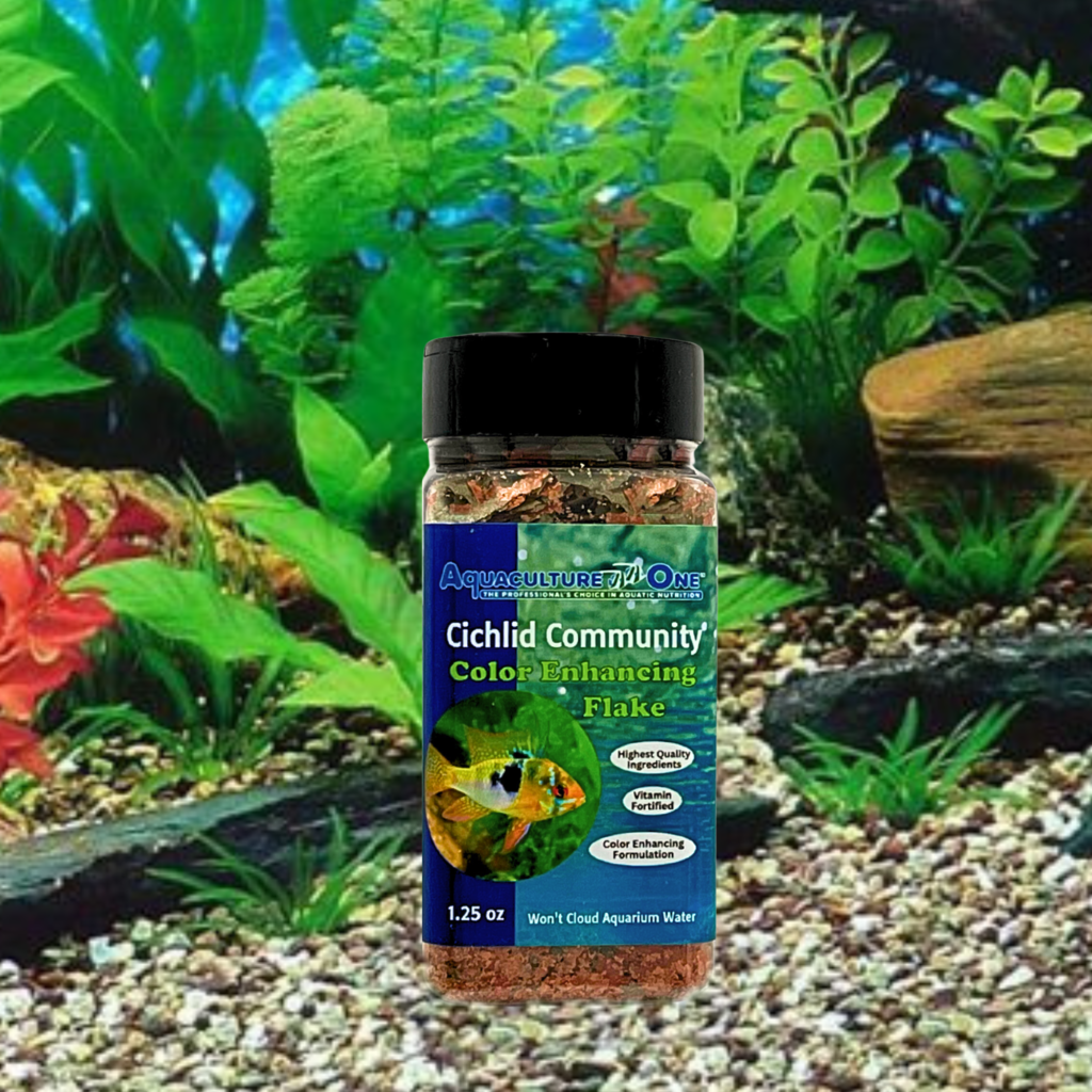 Aquaculture-One Cichlid Color Enhancing Flake - TropicZone Specialty ...