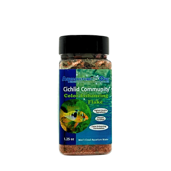 Aquaculture-One Cichlid Color Enhancing Flake - TropicZone Specialty ...